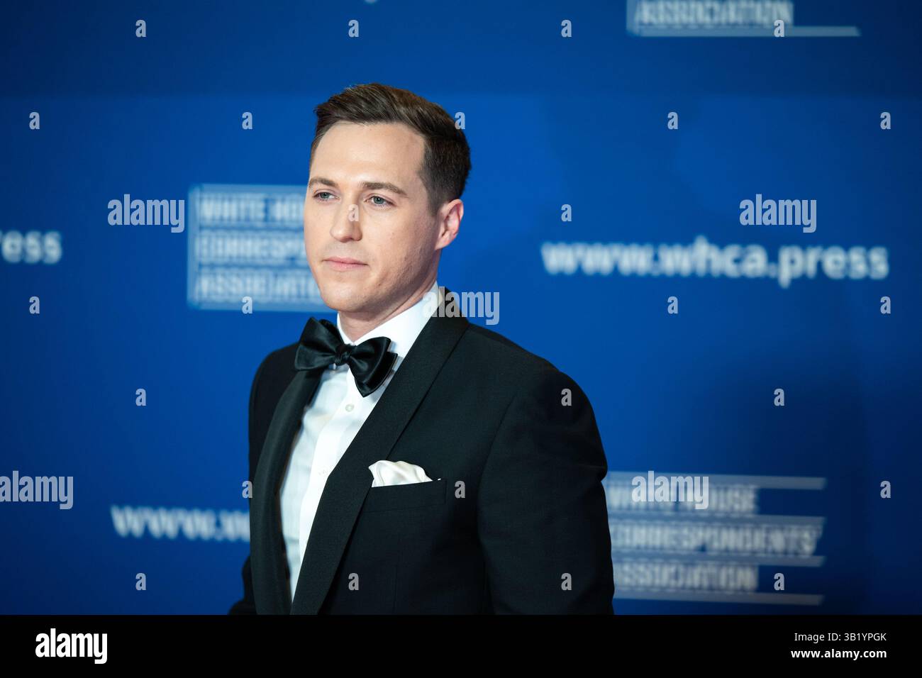 Perry Russom attends the 2025 White House Correspondents' Dinner at the ...