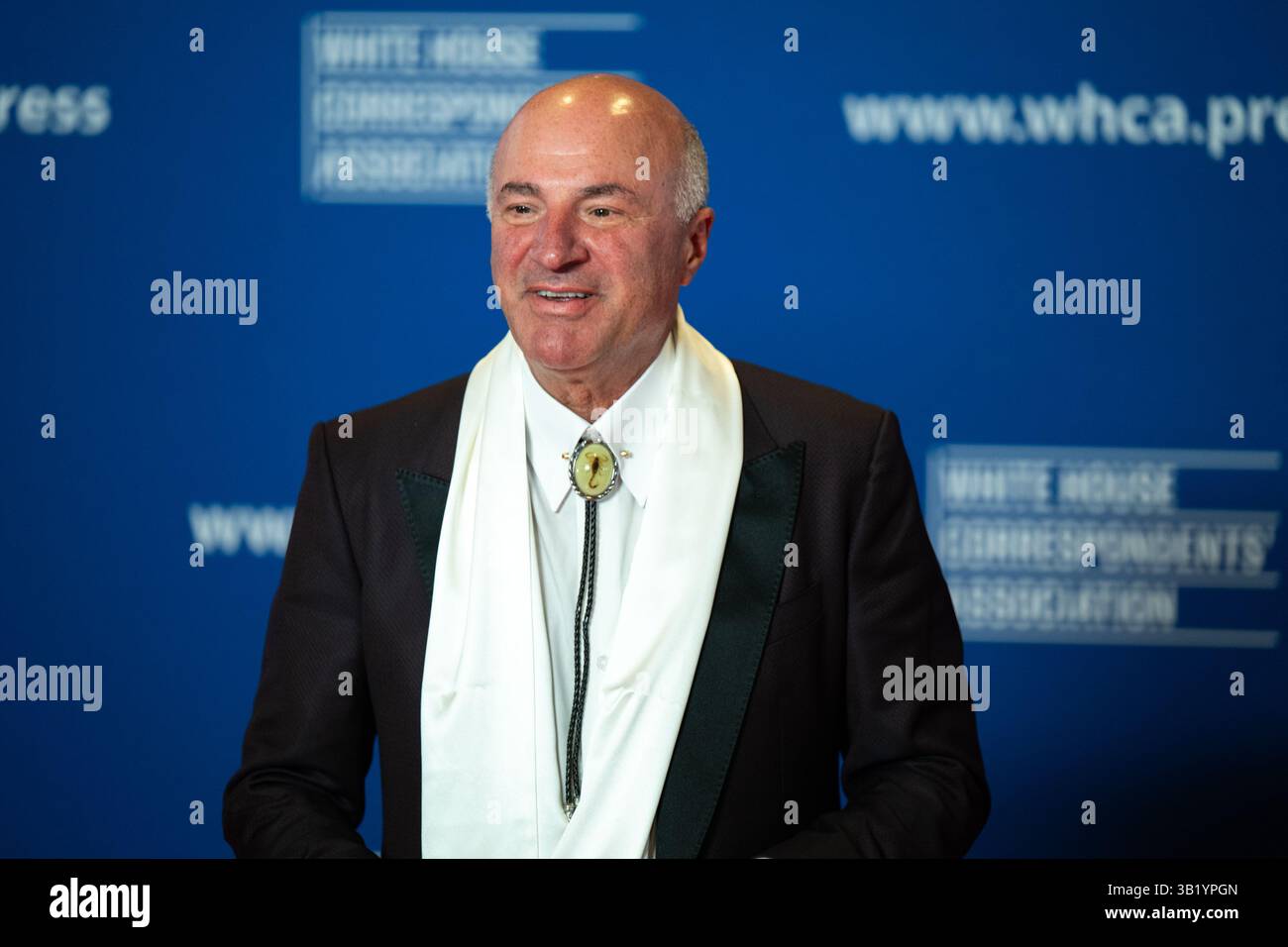 Kevin O'Leary attends the 2025 White House Correspondents' Dinner at ...