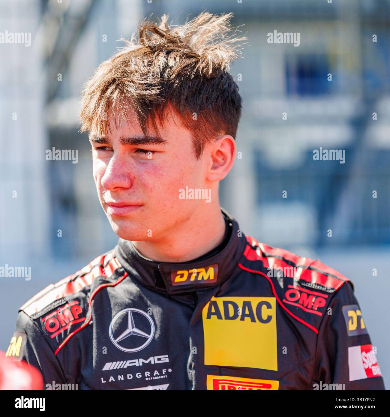 Oschersleben, Deutschland. 26th Apr, 2025. Tom Kalender (GER, Mercedes ...