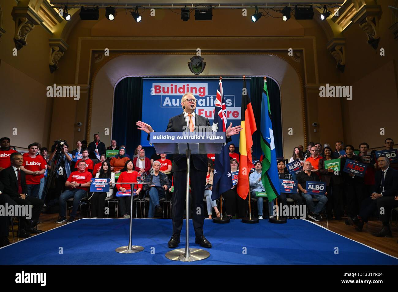 Sydney, Australia. 27th Apr, 2025. Australian Prime Minister Anthony ...