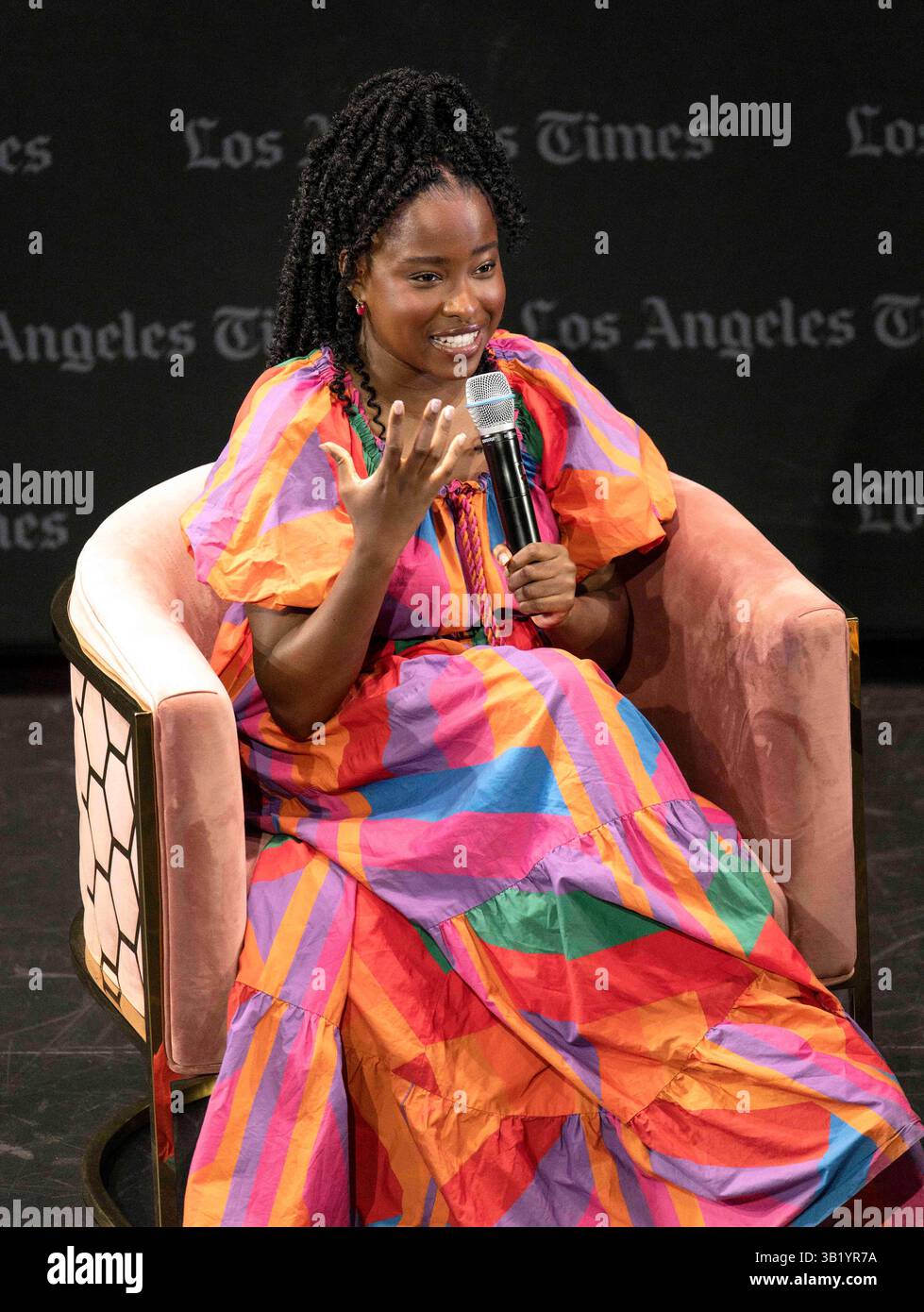April 26,, 2025 - Los Angeles, California, USA - Poet AMANDA GORMAN at ...