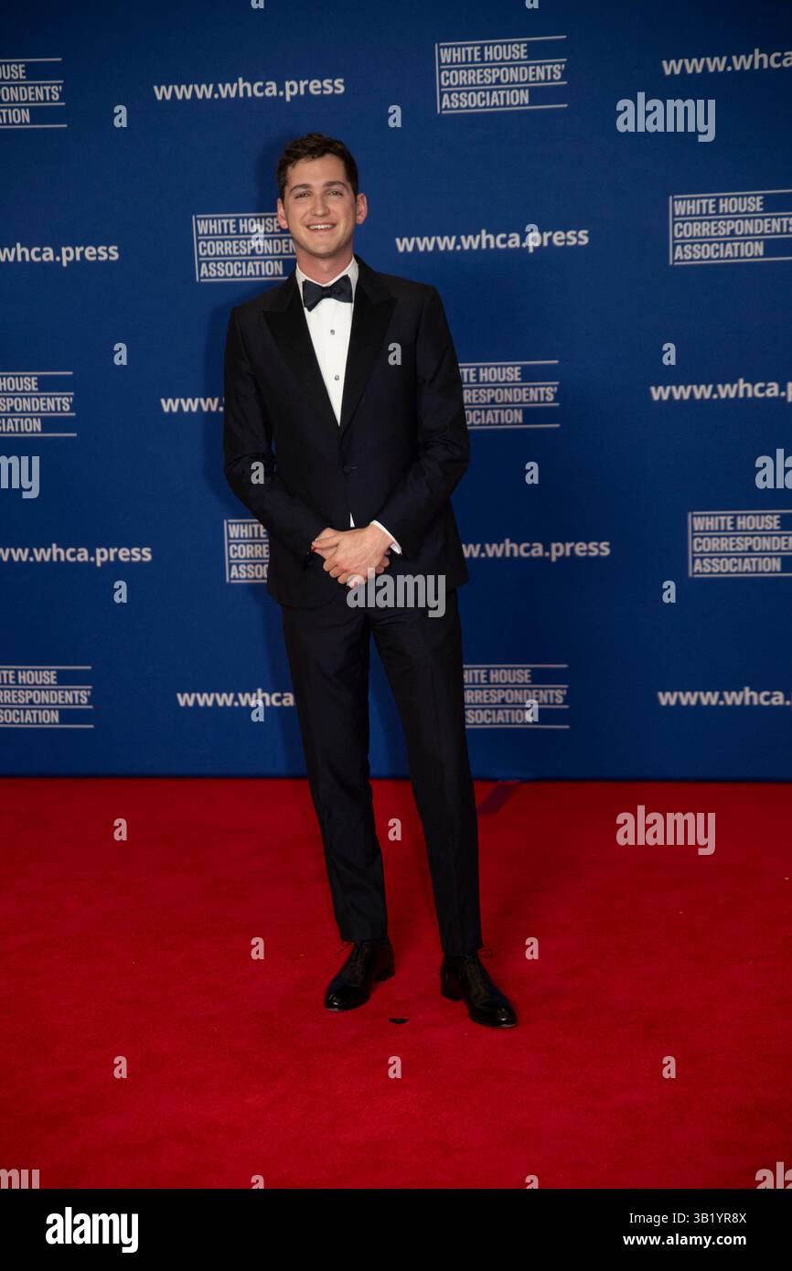 Washington, United States. 26th Apr, 2025. Comedian Matthew Friend ...