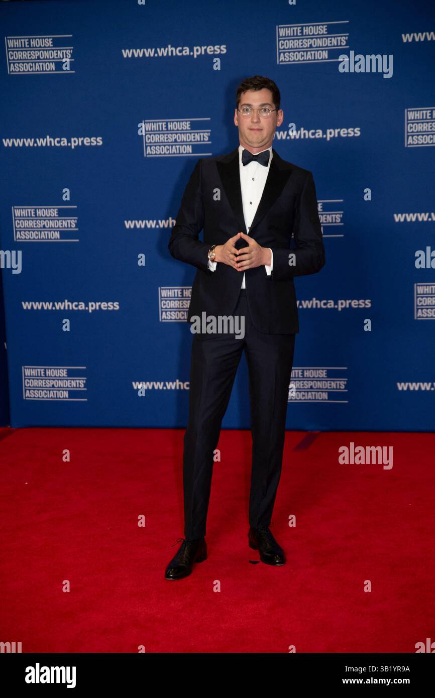 Washington, United States. 26th Apr, 2025. Comedian Matthew Friend ...