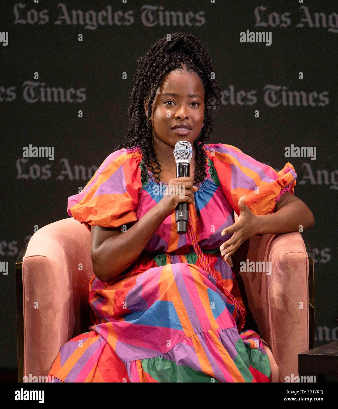 April 26,, 2025 - Los Angeles, California, USA - Poet AMANDA GORMAN at ...