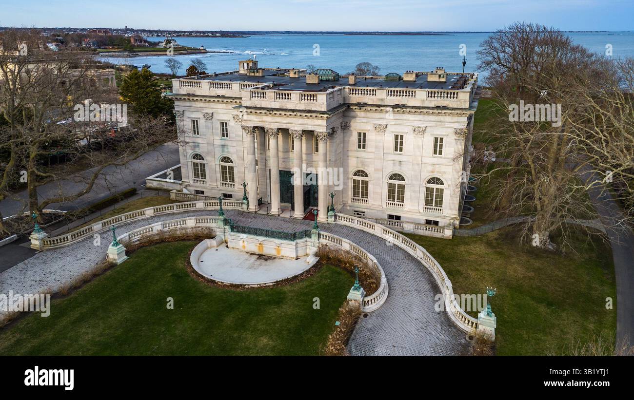Marble House, Vanderbilt mansion, Newport RI, USA Stock Photo - Alamy
