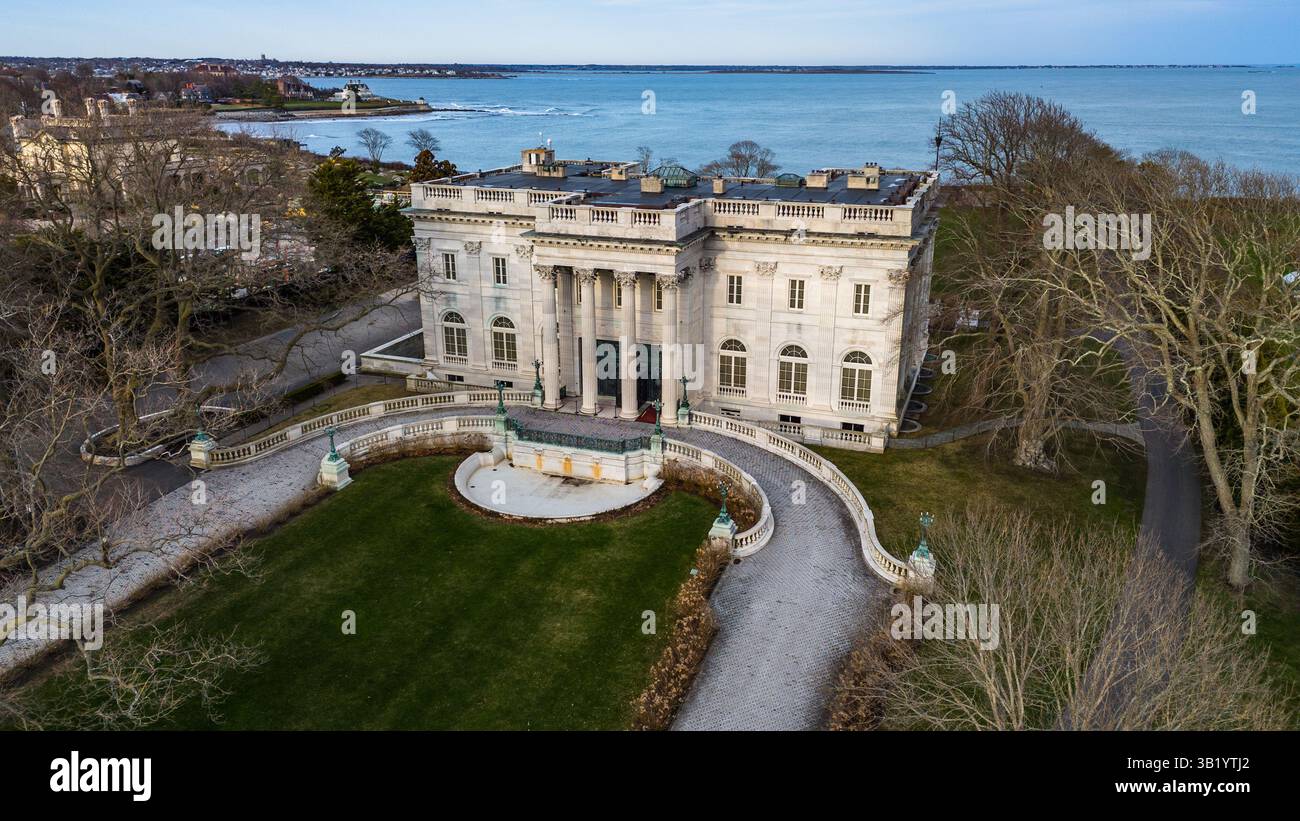 Marble House, Vanderbilt mansion, Newport RI, USA Stock Photo - Alamy