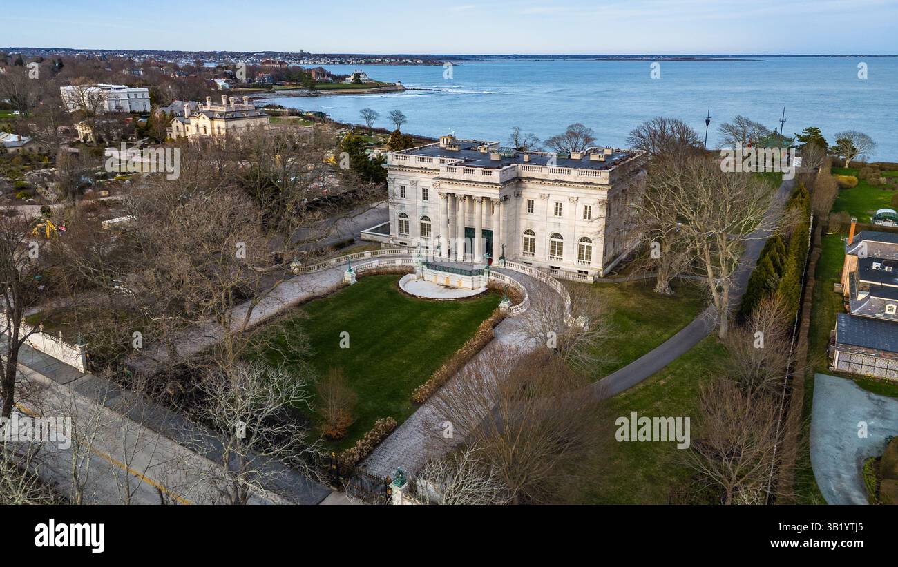 Marble House, Vanderbilt mansion, Newport RI, USA Stock Photo - Alamy