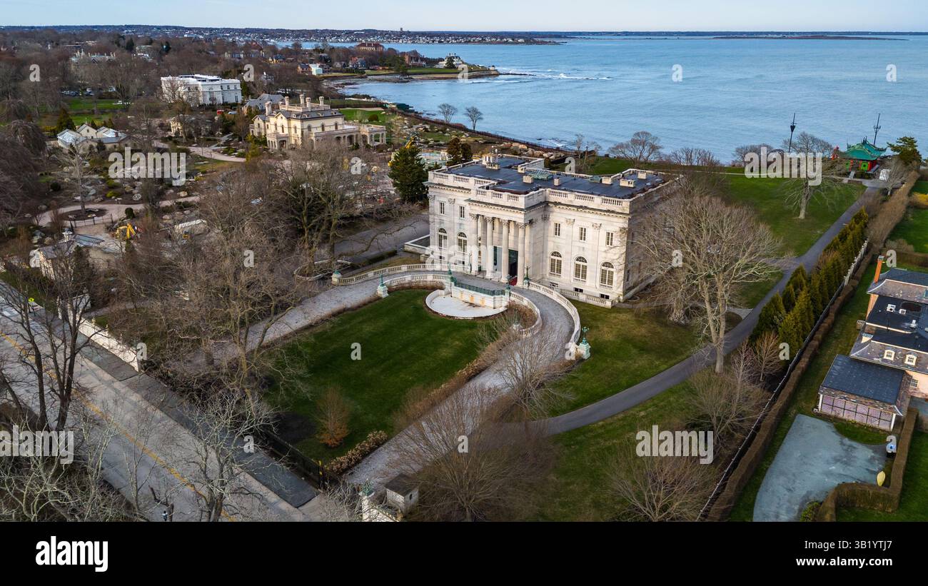 Marble House, Vanderbilt mansion, Newport RI, USA Stock Photo - Alamy