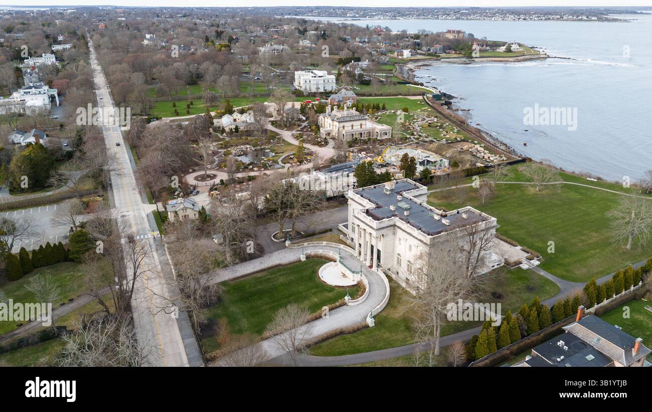 Marble House, Vanderbilt mansion, Newport RI, USA Stock Photo - Alamy