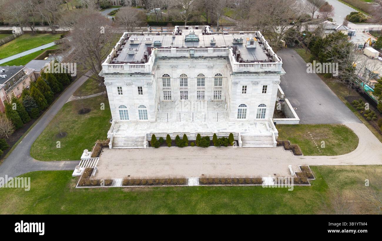 Marble House, Vanderbilt mansion, Newport RI, USA Stock Photo - Alamy