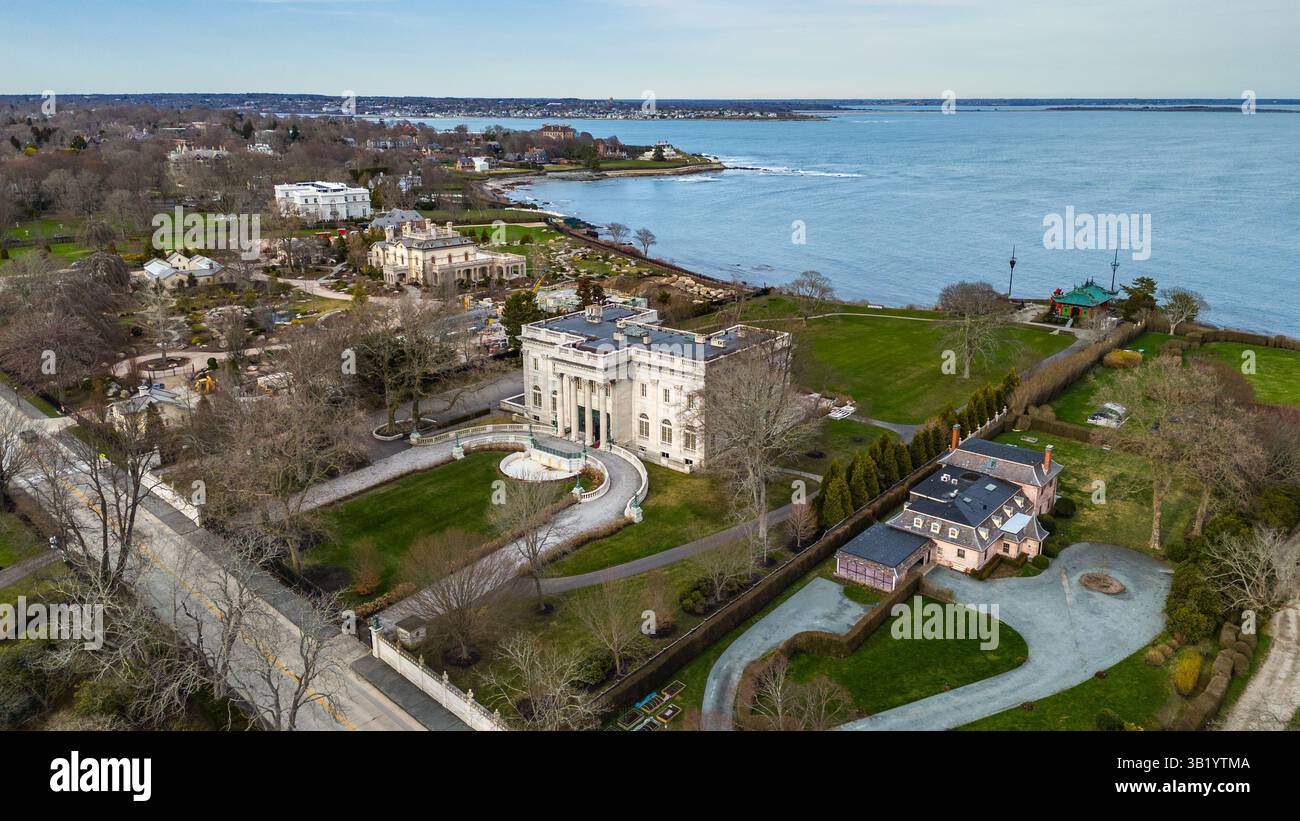 Marble House, Vanderbilt mansion, Newport RI, USA Stock Photo - Alamy