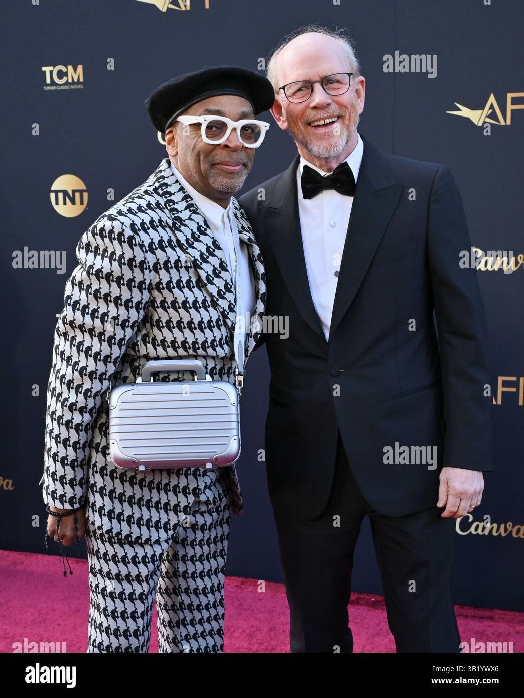 Hollywood, USA. 26th Apr, 2025. Spike Lee and Ron Howard arriving at ...