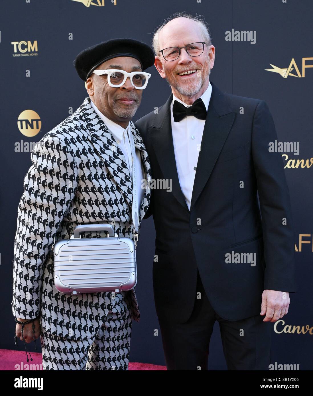 Hollywood, USA. 26th Apr, 2025. Spike Lee and Ron Howard arriving at ...
