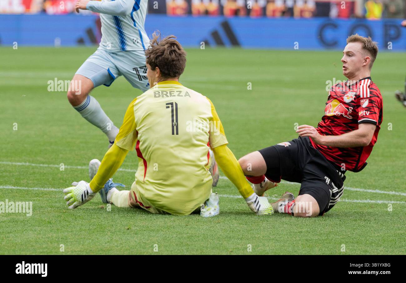 United States. 26th Apr, 2025. Goalkeeper Sebastian Breza (1) of CF ...