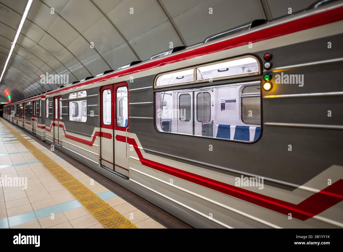 Tbilisi Metro rapid transit system, operated by the Tbilisi Transport ...