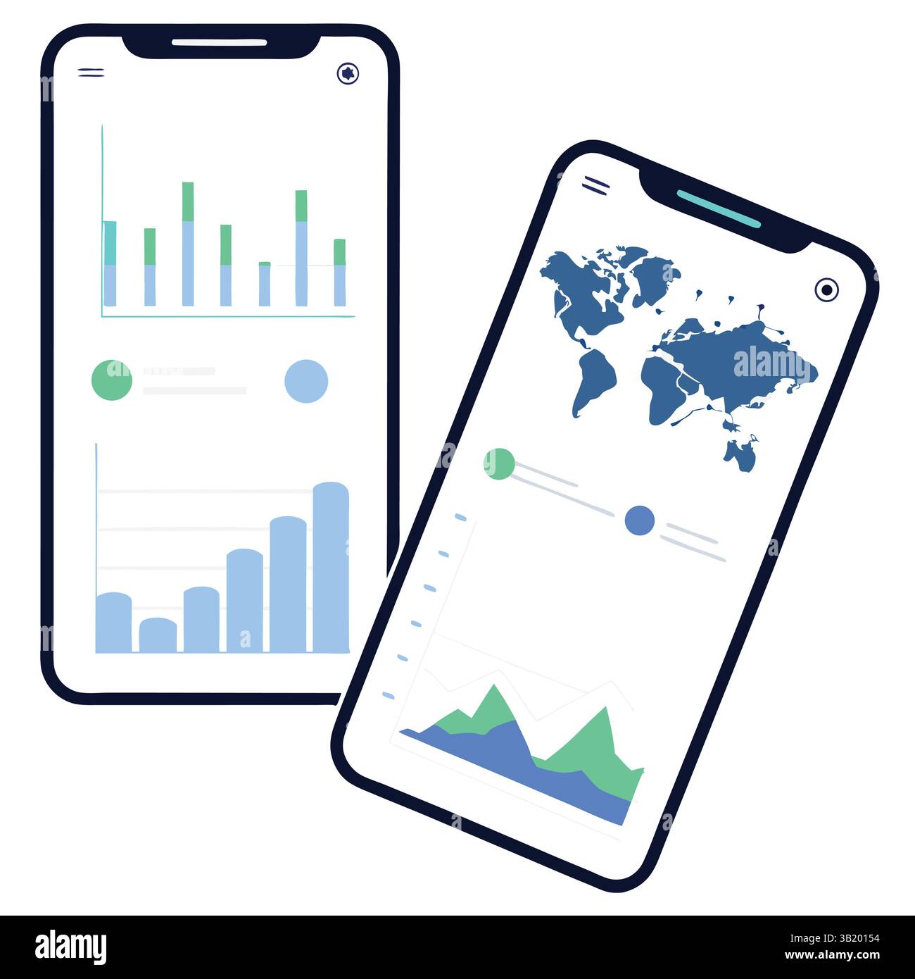 Wildlife side view display Cut Out Stock Images & Pictures - Alamy
