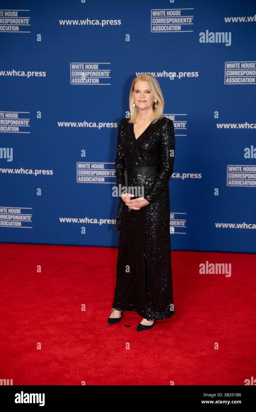 Washington, DC. 26th Apr, 2025. Martha Raddatz arrives for the 2025 ...