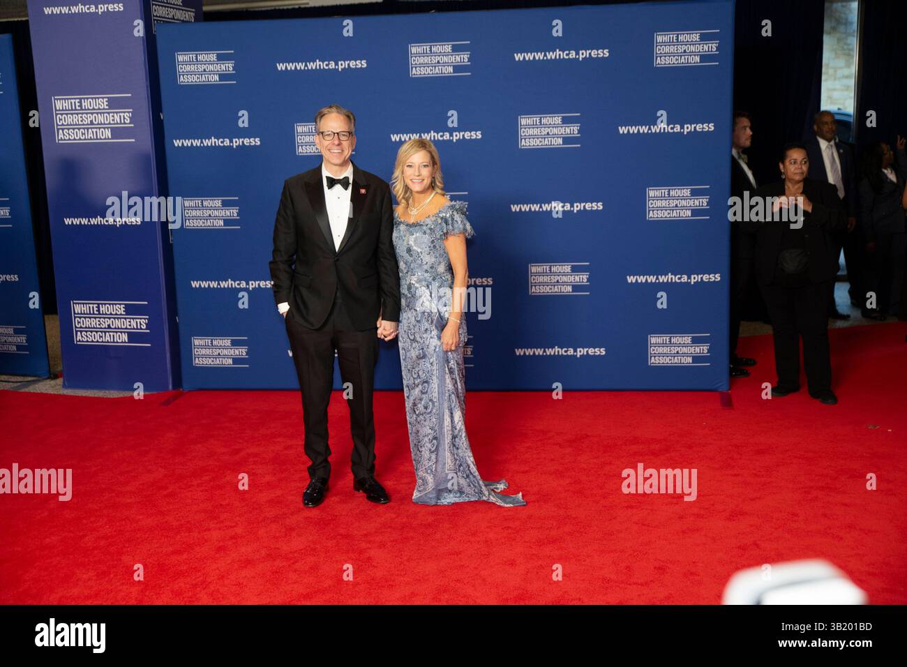 Washington, DC. 26th Apr, 2025. Jake Tapper arrives for the 2025 White ...