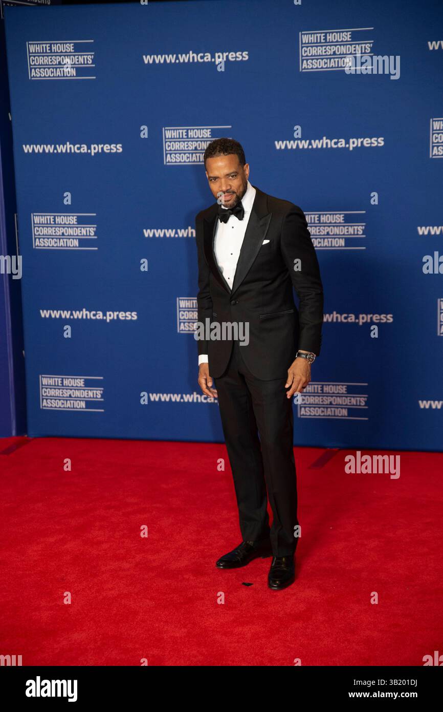 Washington, DC. 26th Apr, 2025. Michael Allison arrives for the 2025 ...