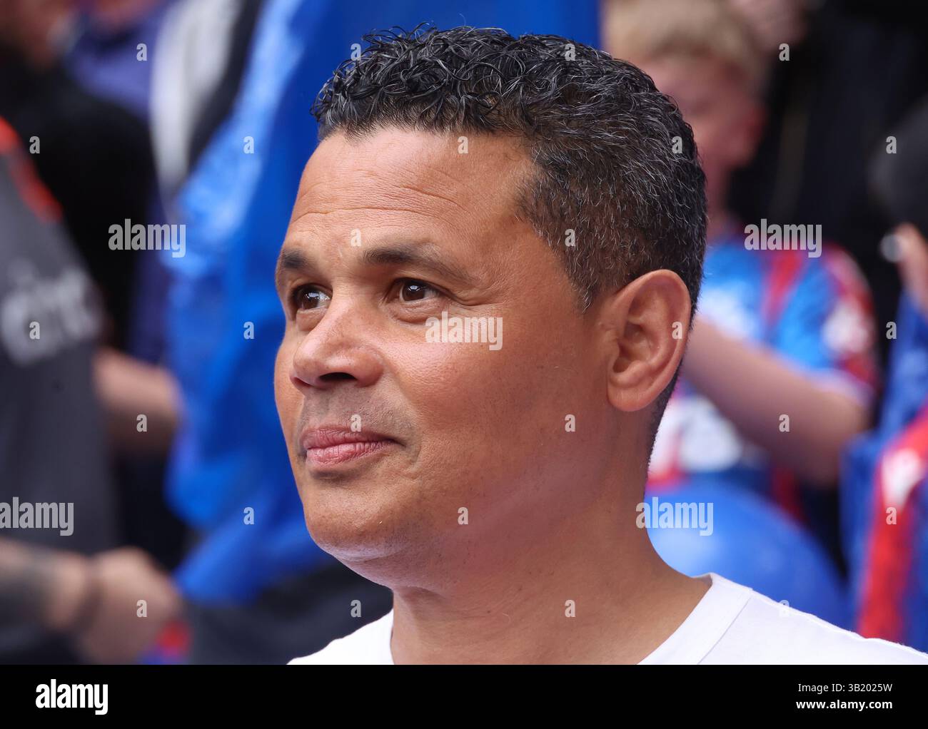 London, UK. 26th Apr, 2025. John Salako Ex Crystal Palce player during ...