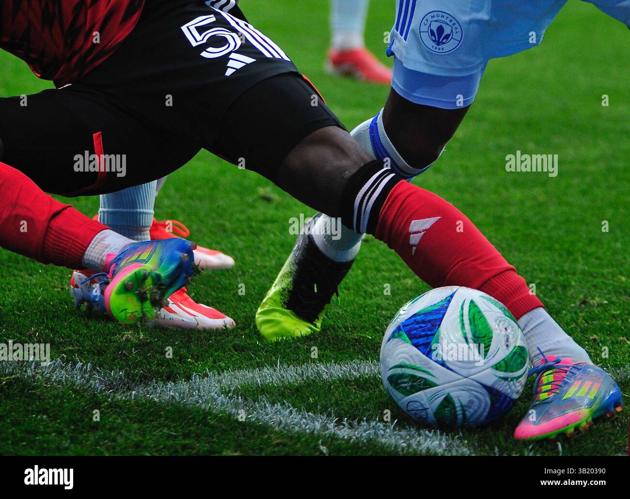 Harrison, USA. 26th Apr, 2025. The New York Red Bulls hosted CF ...