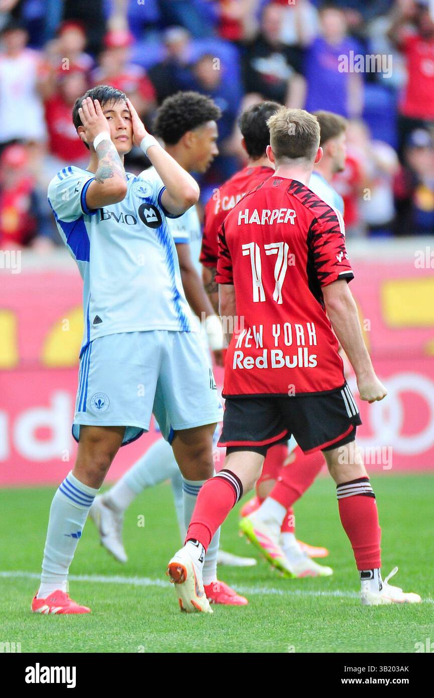 CF Montreal's Fernando Alvarez (4) after the Red Bulls scored a goal ...