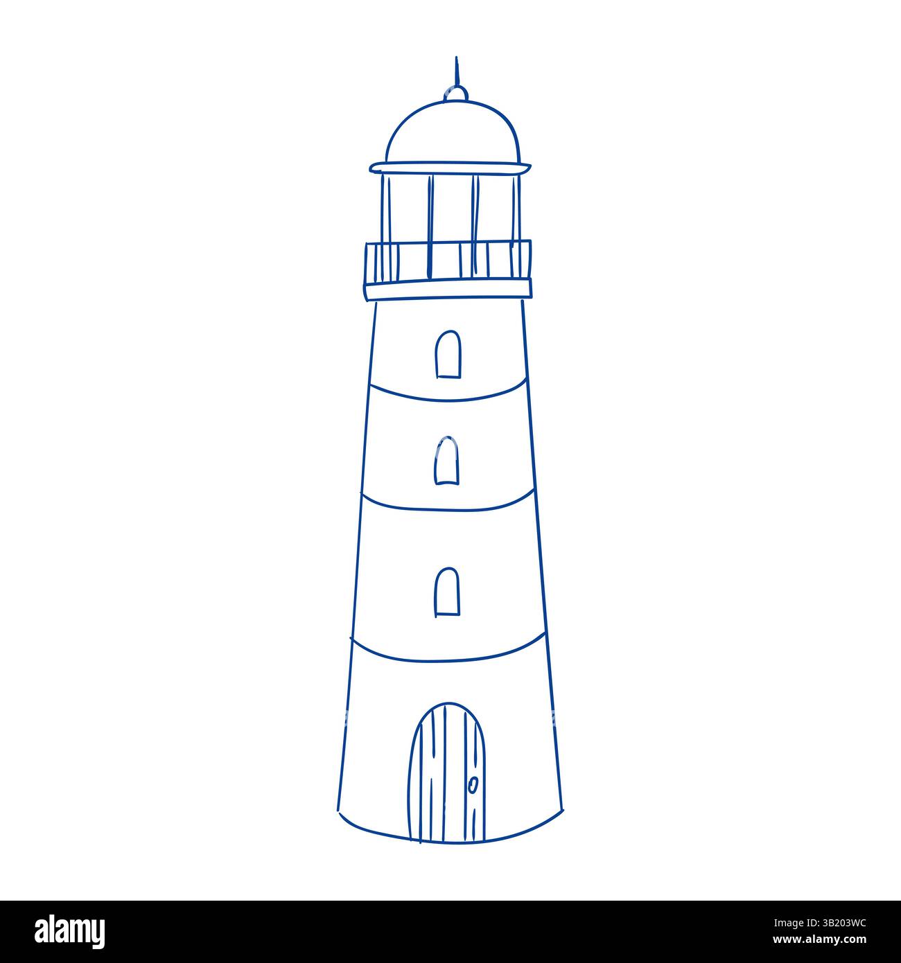 Seawall and lighthouse Stock Vector Images - Alamy