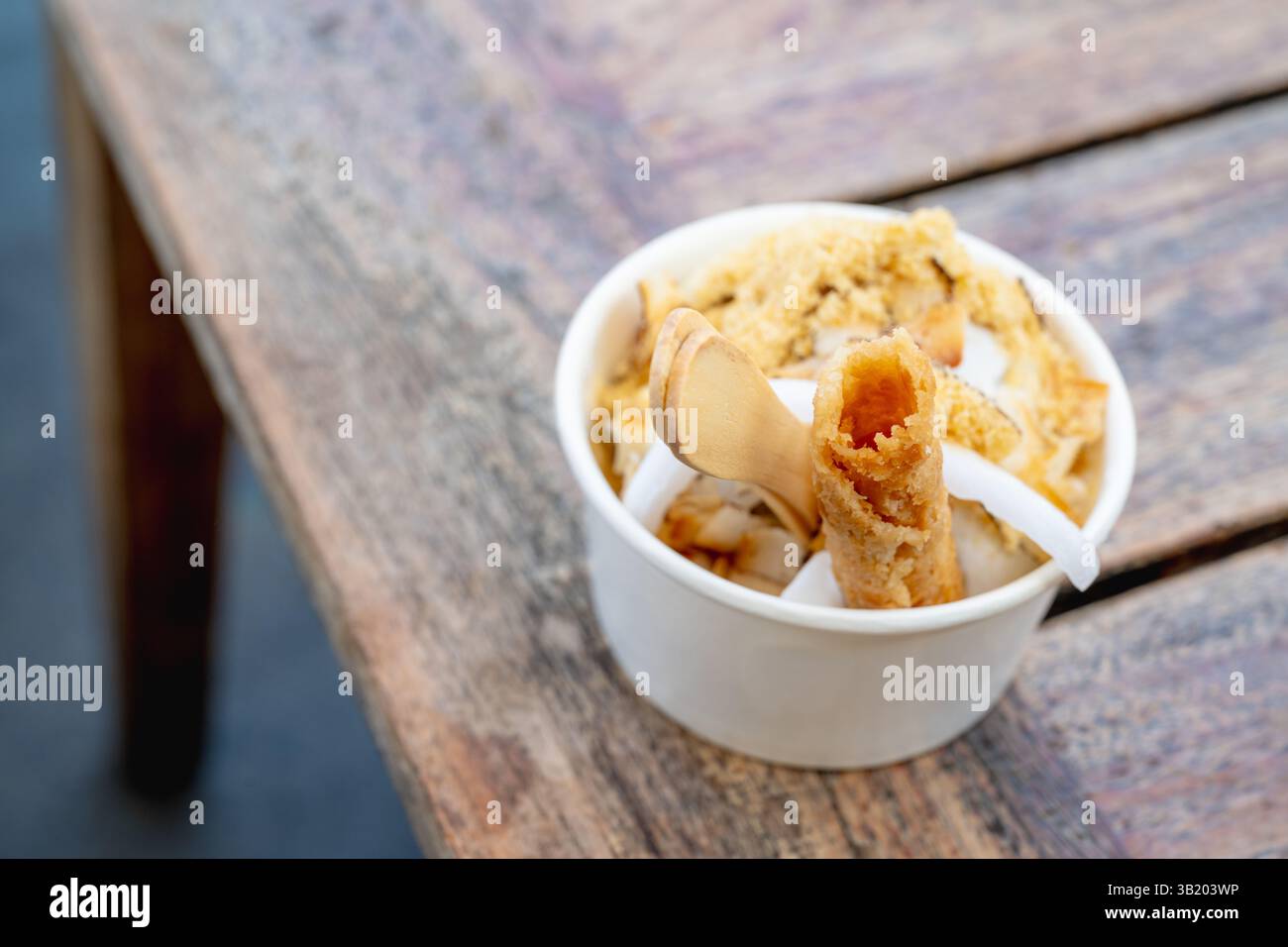 Coconut ice cream in Bali, Indonesia Stock Photo - Alamy