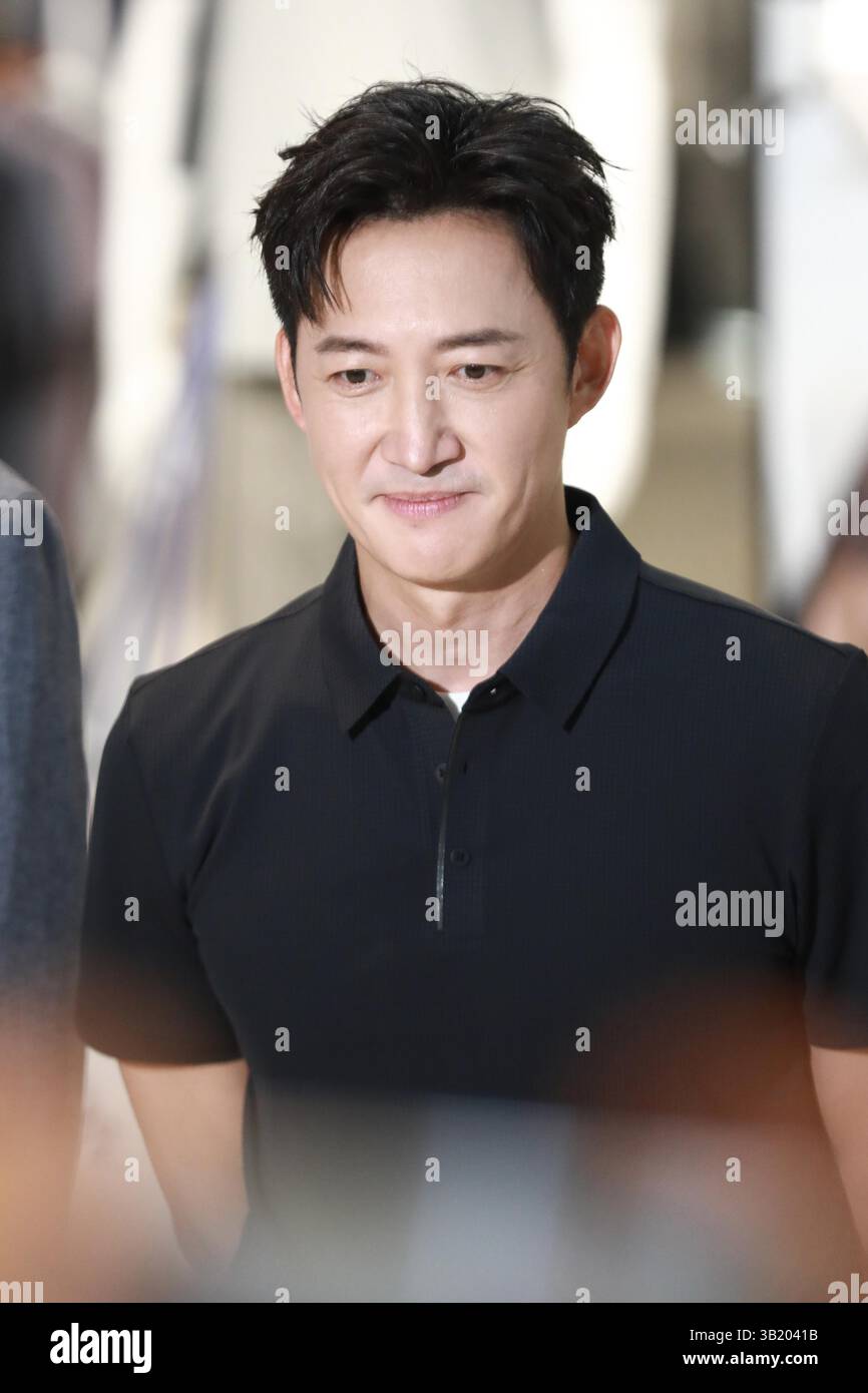 Chinese actor Wang Yang attends an activity in Chengdu City, southwest ...