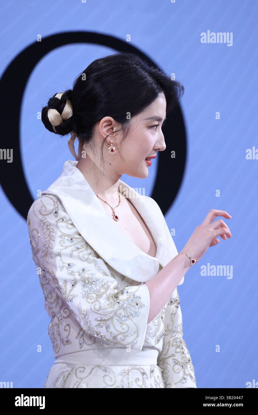 Chinese-American actress, singer, and model Liu Yifei attends an ...