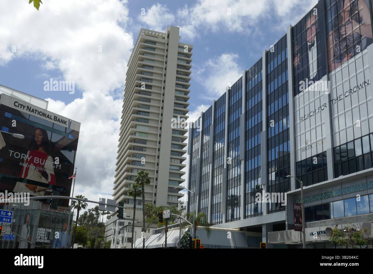 West Hollywood, California, USA 26th April 2025 Sierra Towers, where ...