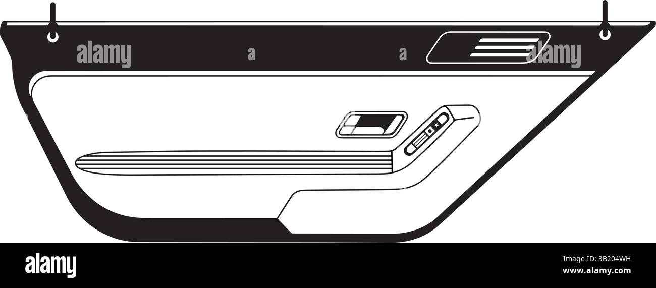 Car Accessory Interior Led Light blacken white Vector Modern and Unique ...