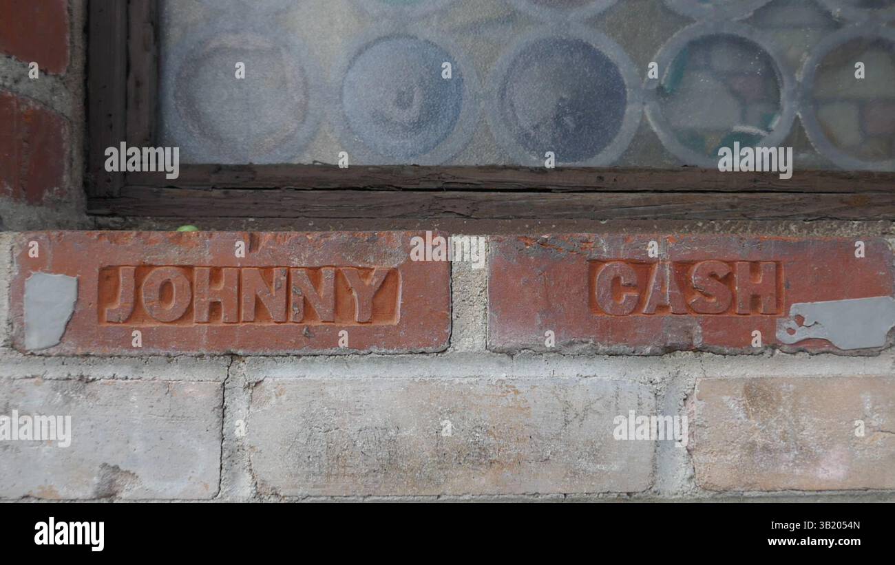 Los Angeles, California, USA 26th April 2025 Johnny Cash Brick at ...