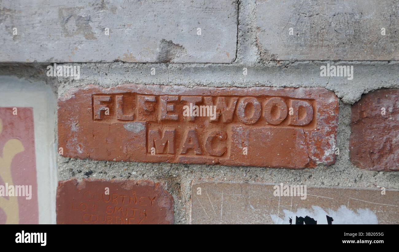 Los Angeles, California, USA 26th April 2025 Fleetwood Mac Brick at ...