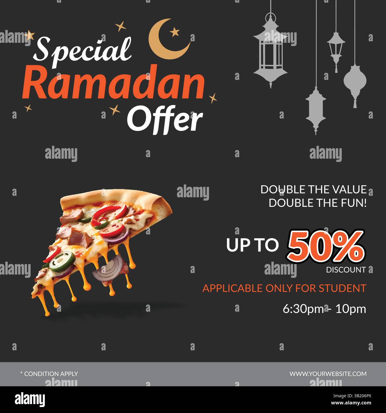 Event web template Stock Vector Images - Alamy