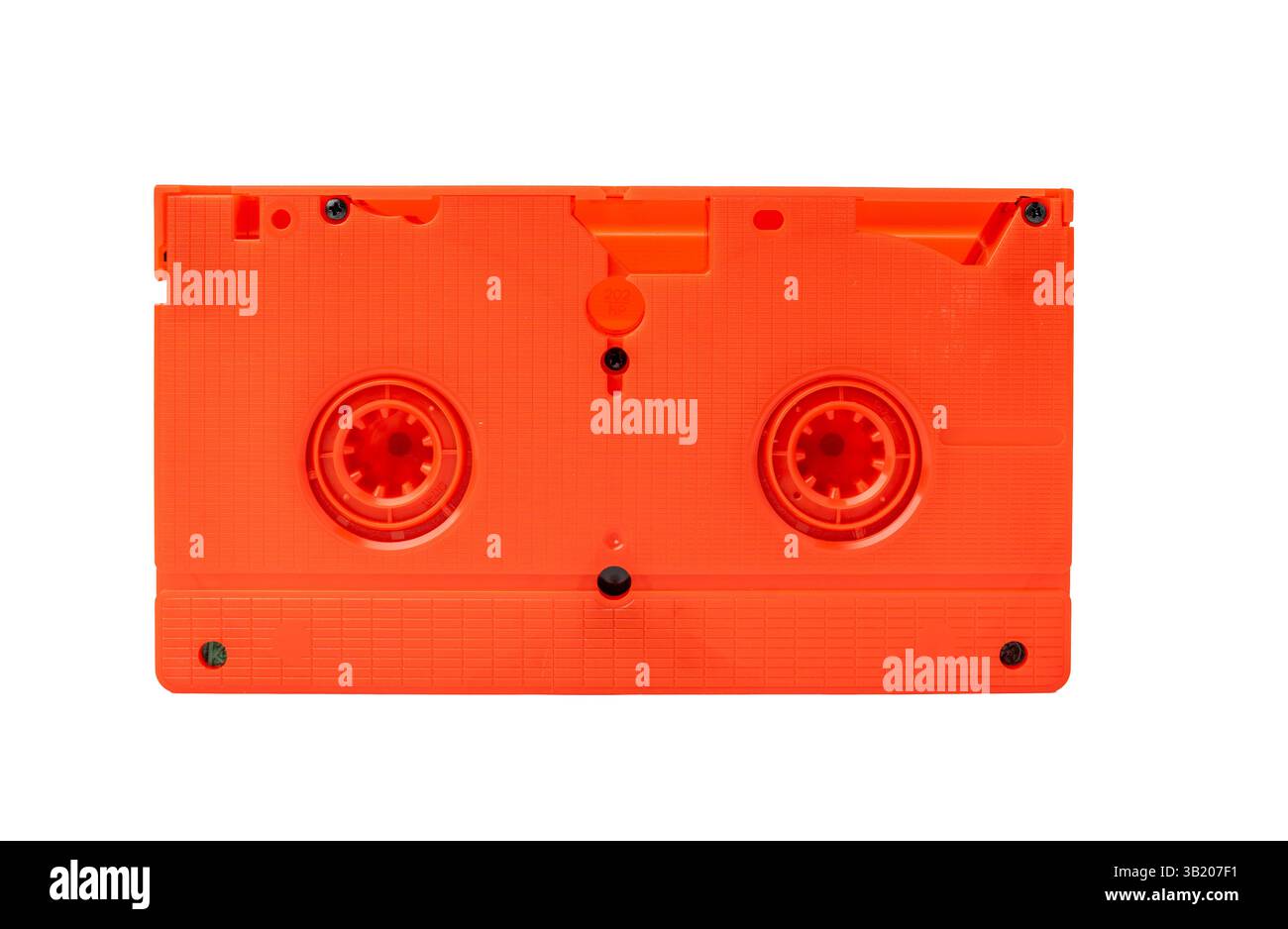 An old colored vhs tapes isolated on a white background Stock Photo - Alamy