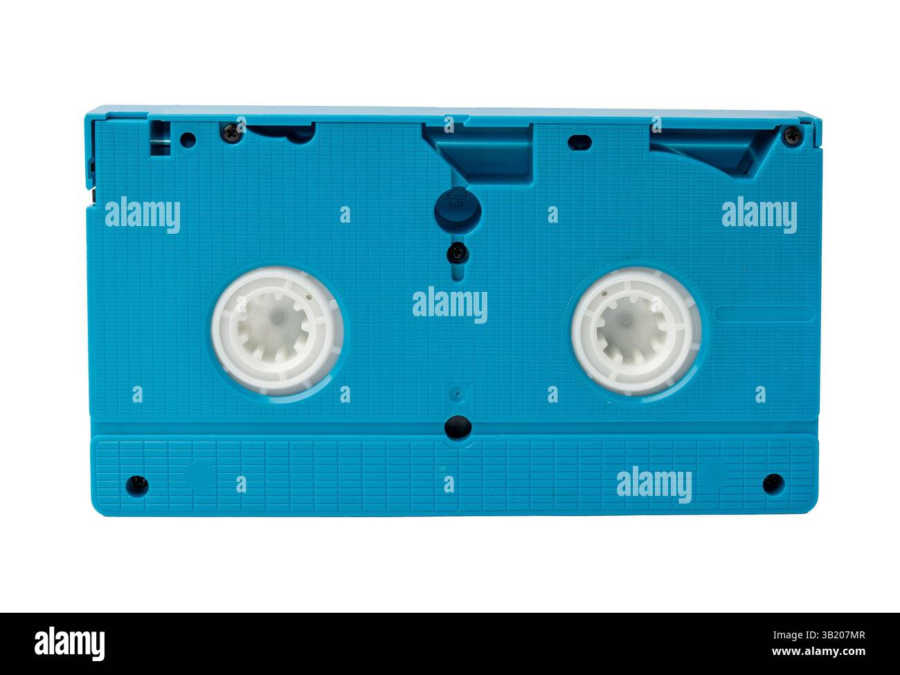 An old colored vhs tapes isolated on a white background Stock Photo - Alamy