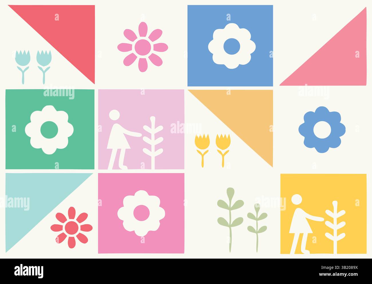 Plants watering can garden Stock Vector Images - Alamy