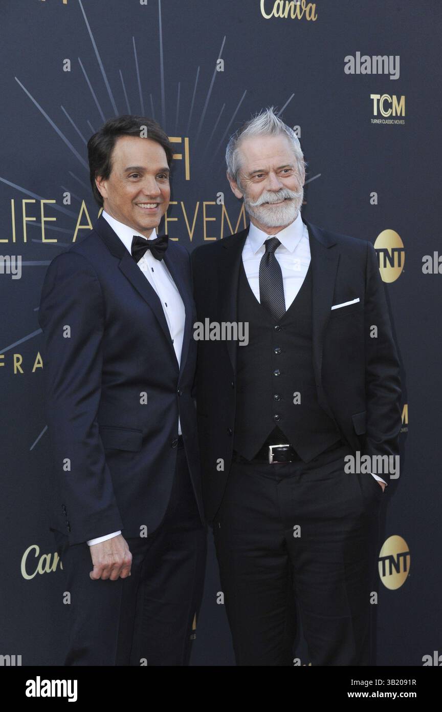 C. Thomas Howell, Ralph Macchio at arrivals for 50th AFI Life ...