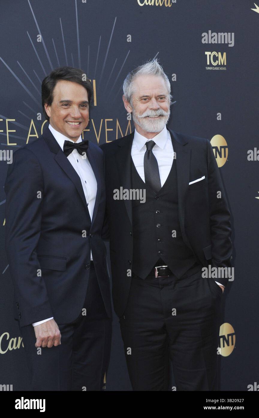 C. Thomas Howell, Ralph Macchio at arrivals for 50th AFI Life ...
