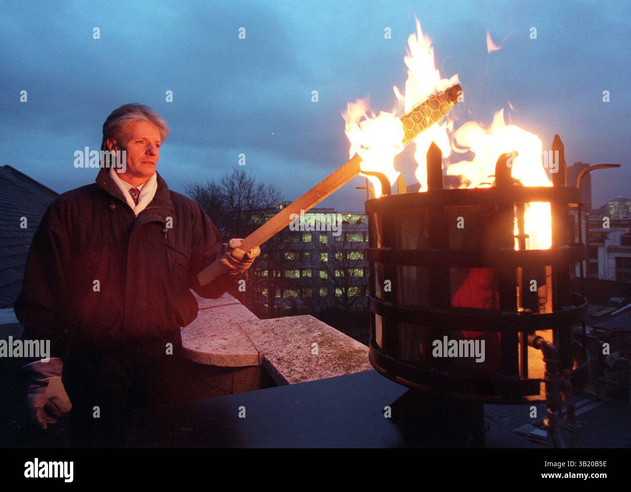File photo dated 29/12/98 of Bruno Peek, founder of 'Beacon Millennium ...