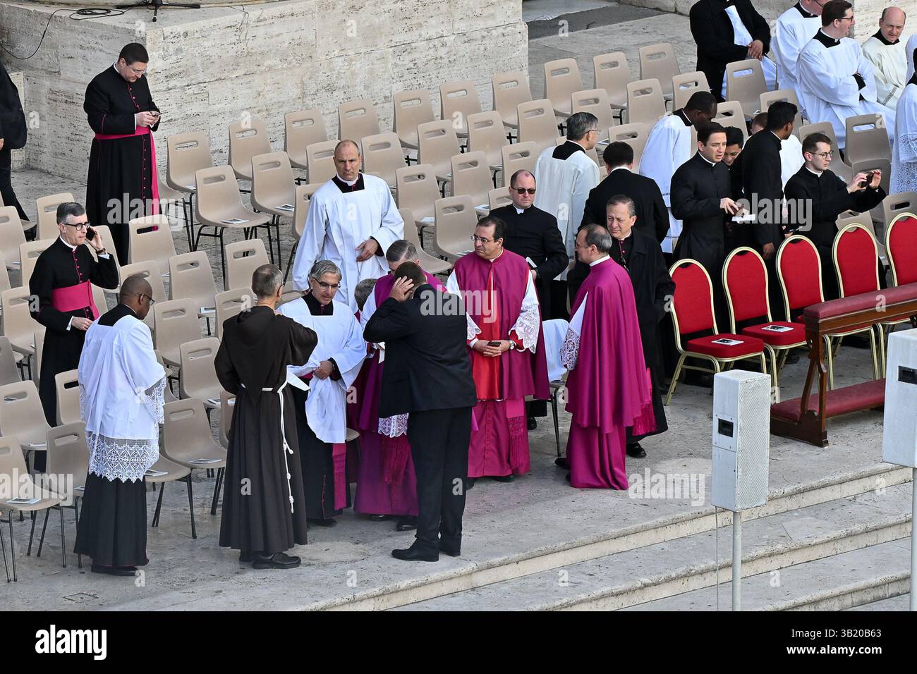 26th Apr 2025, Vatican City, Rome, Italy; Pope Francis's funeral at St ...