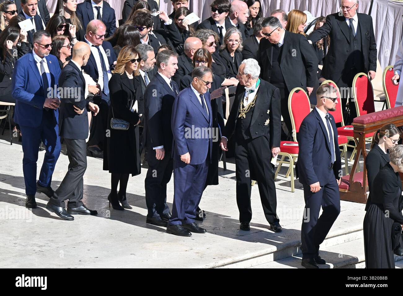 26th Apr 2025, Vatican City, Rome, Italy; Pope Francis's funeral at St ...