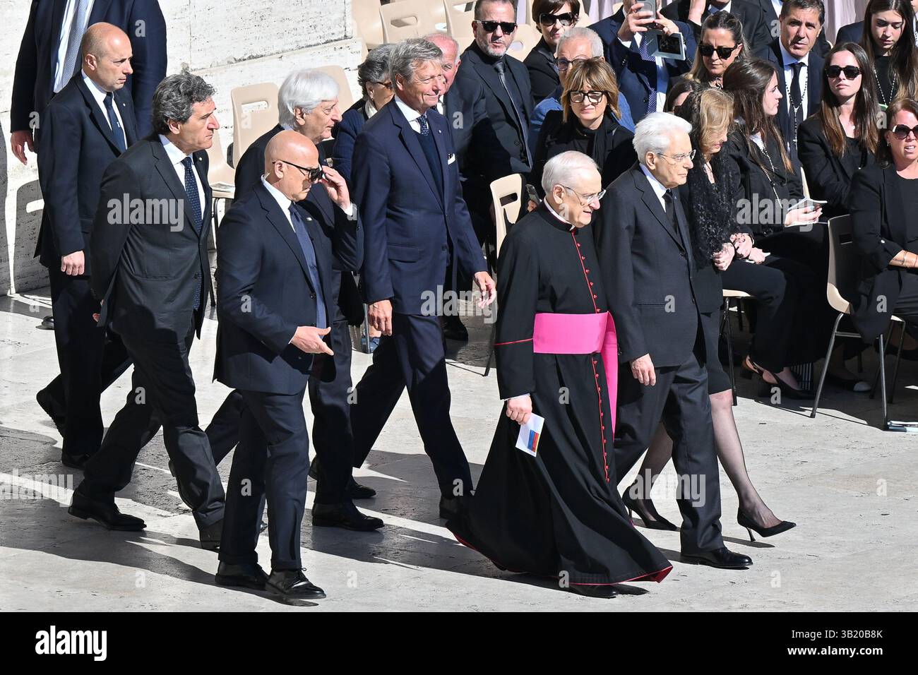 26th Apr 2025, Vatican City, Rome, Italy; Pope Francis's funeral at St ...