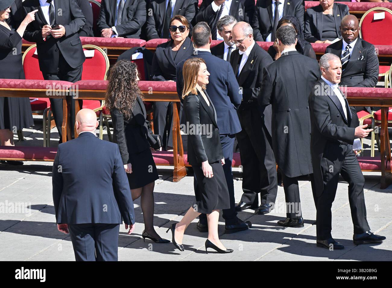 26th Apr 2025, Vatican City, Rome, Italy; Pope Francis's funeral at St ...