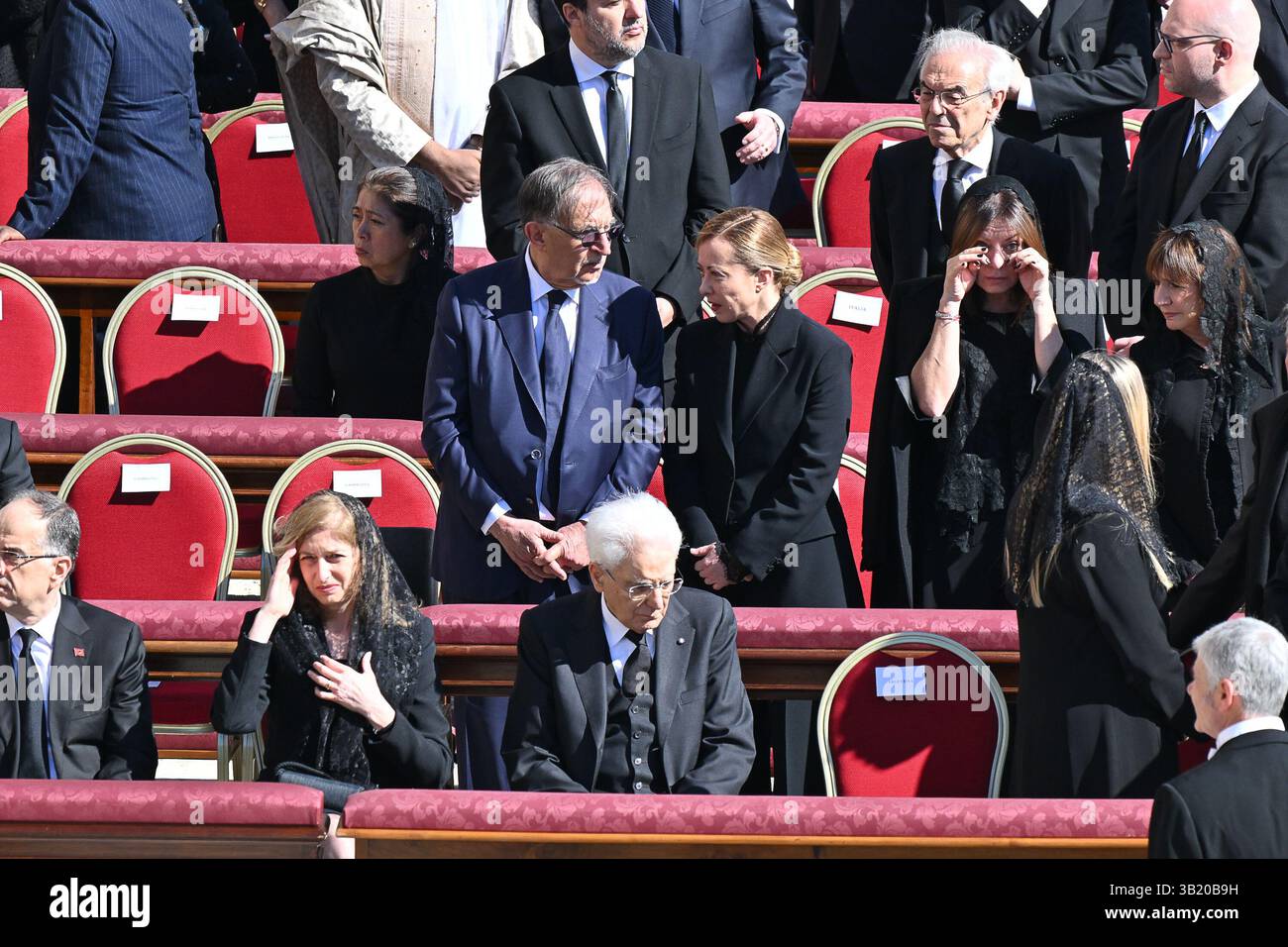 26th Apr 2025, Vatican City, Rome, Italy; Pope Francis's funeral at St ...