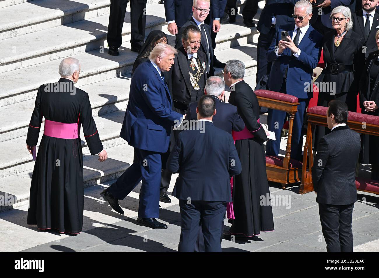 26th Apr 2025, Vatican City, Rome, Italy; Pope Francis's funeral at St ...