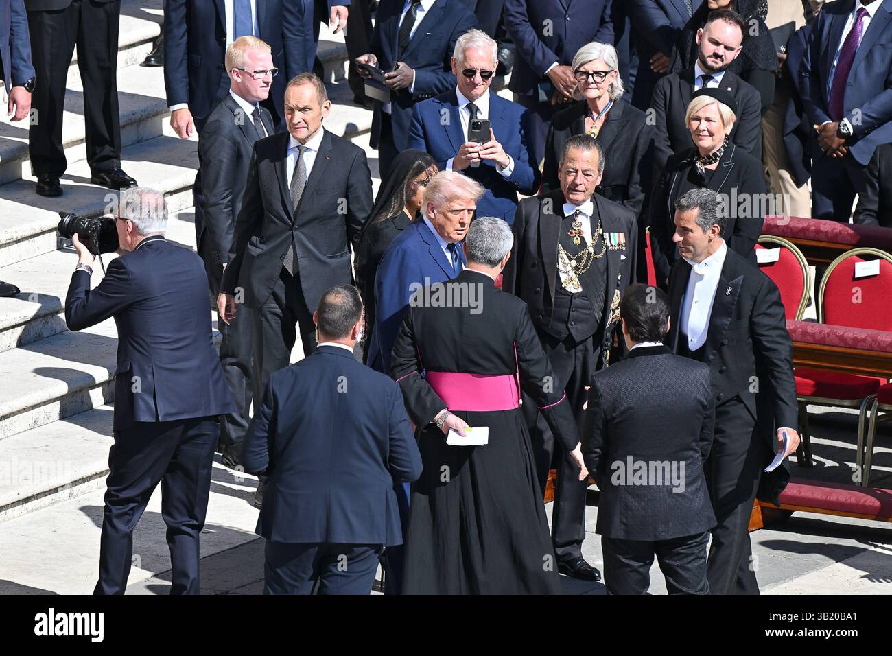 26th Apr 2025, Vatican City, Rome, Italy; Pope Francis's funeral at St ...