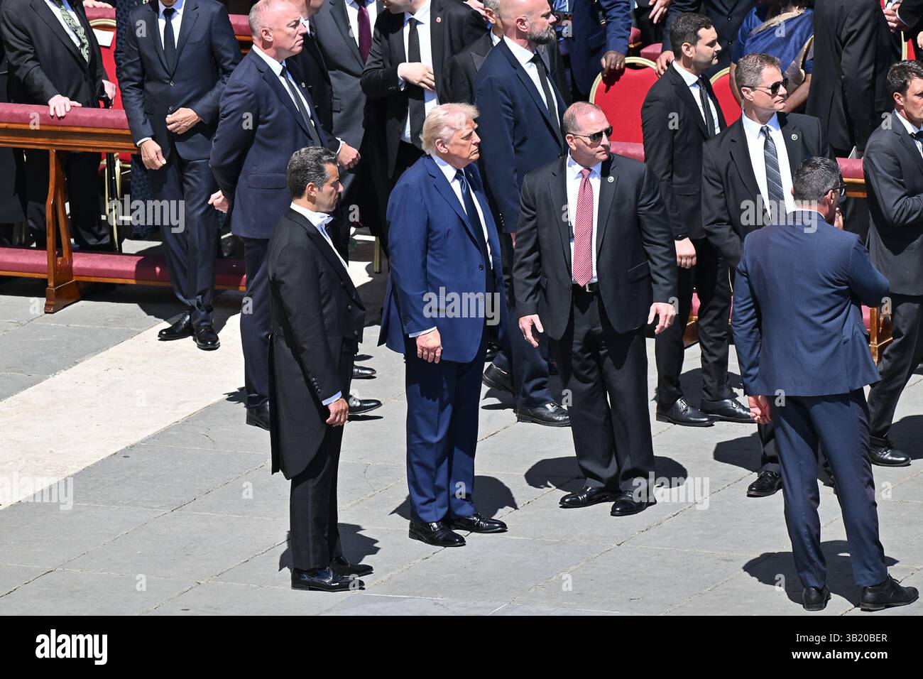 26th Apr 2025, Vatican City, Rome, Italy; Pope Francis's funeral at St ...