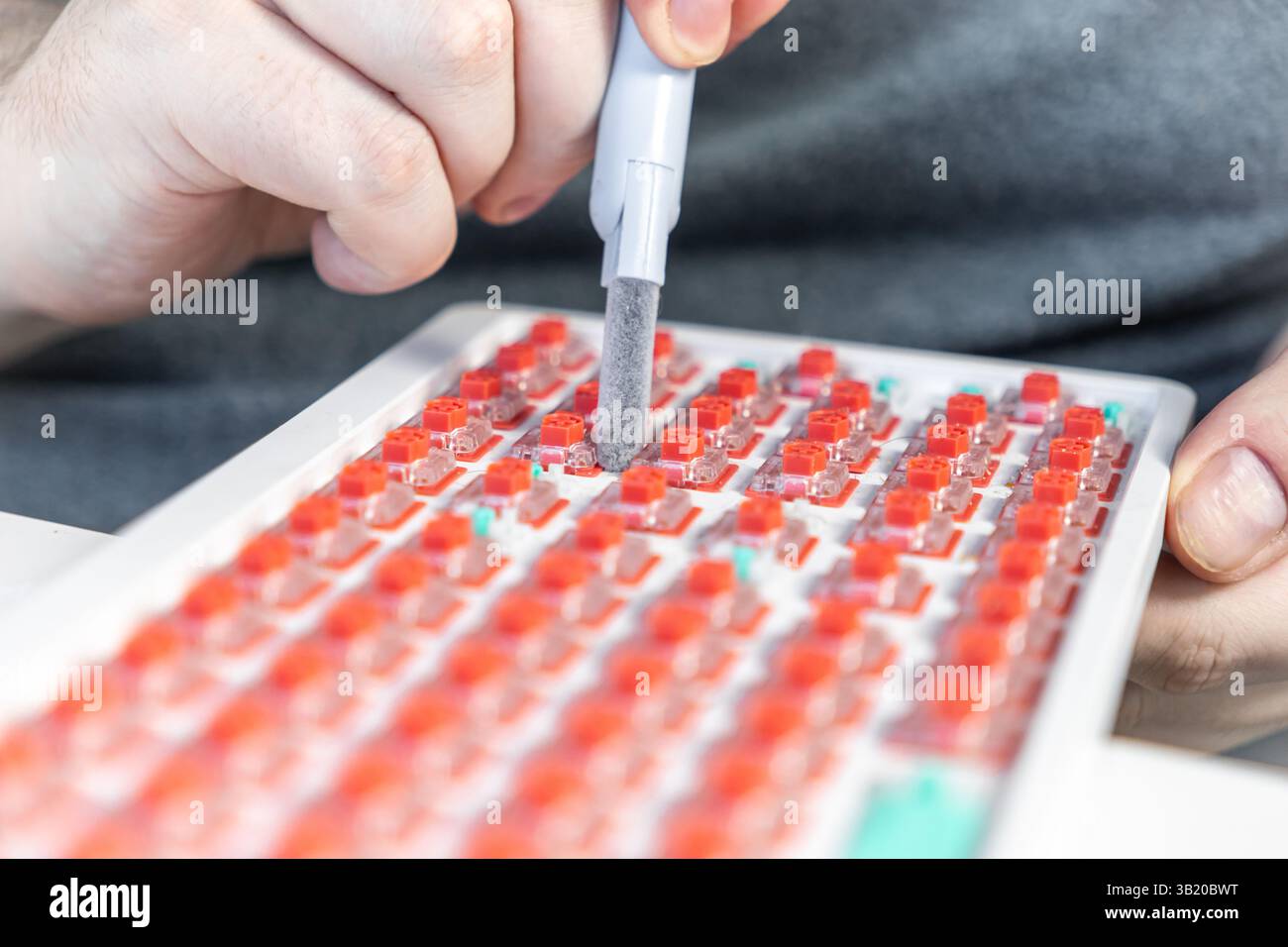 Cleaning mechanical keyboard brush tool hi-res stock photography and ...
